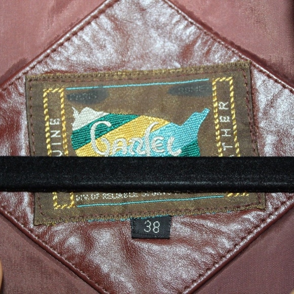 Garsel | Jackets & Coats | Vtg 7s Garsel Leather Motorcycle Bomber ...